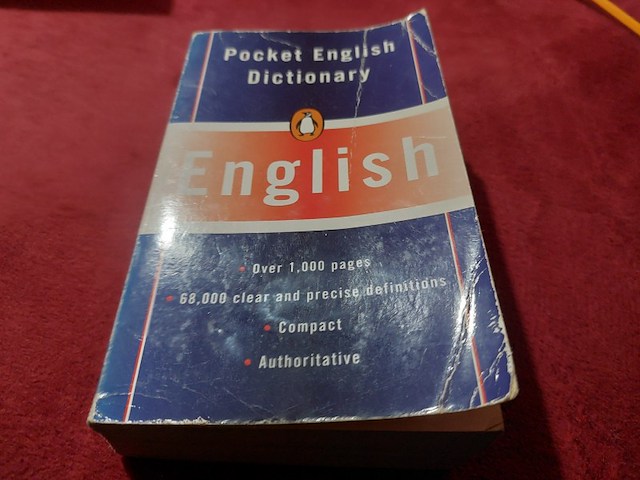 Pocket english dictionary english