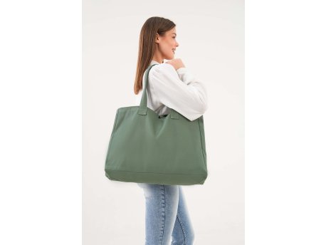 Zoozie Bags Ženska zelena torba od platna 2298