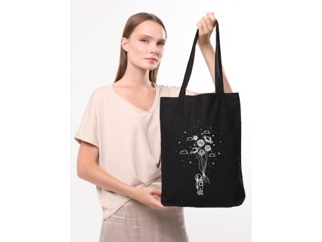 Zoozie Bags Ženska pamučna crna torba 1436