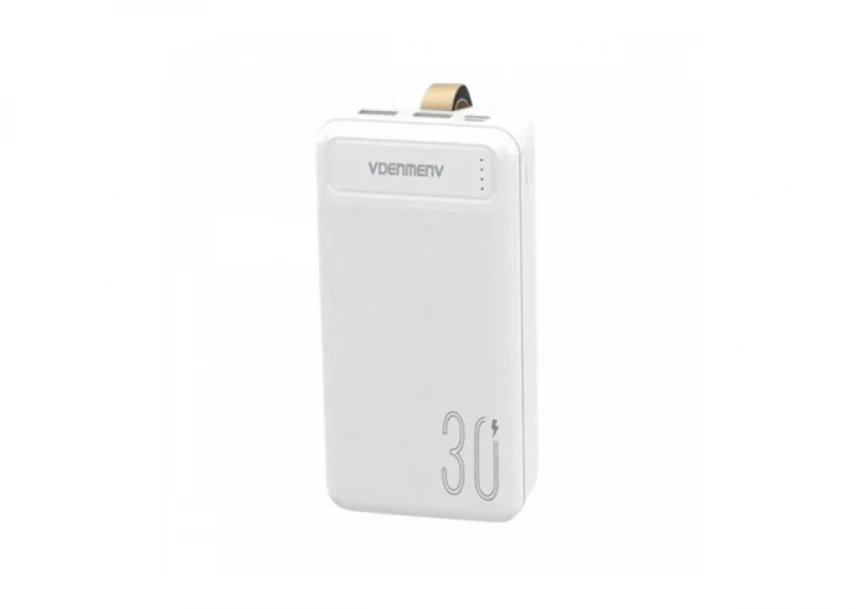 Power bank Denmen DP17 30000Mah 1xType C/2xUSB-A/1xMicro USB