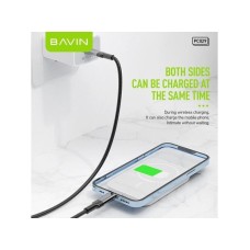 Bavin Magsafe magnetic Power bank 5000mAh, bela