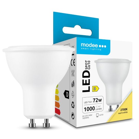 Modee Lighting LED sijalica 7W GU10 2700K (1000 lumena)