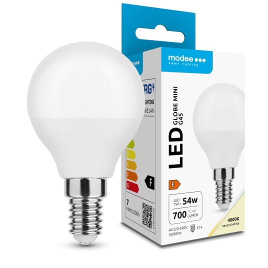 Modee Lighting LED sijalica Mini G45 7W E14 180° 4000K (700 lumen)