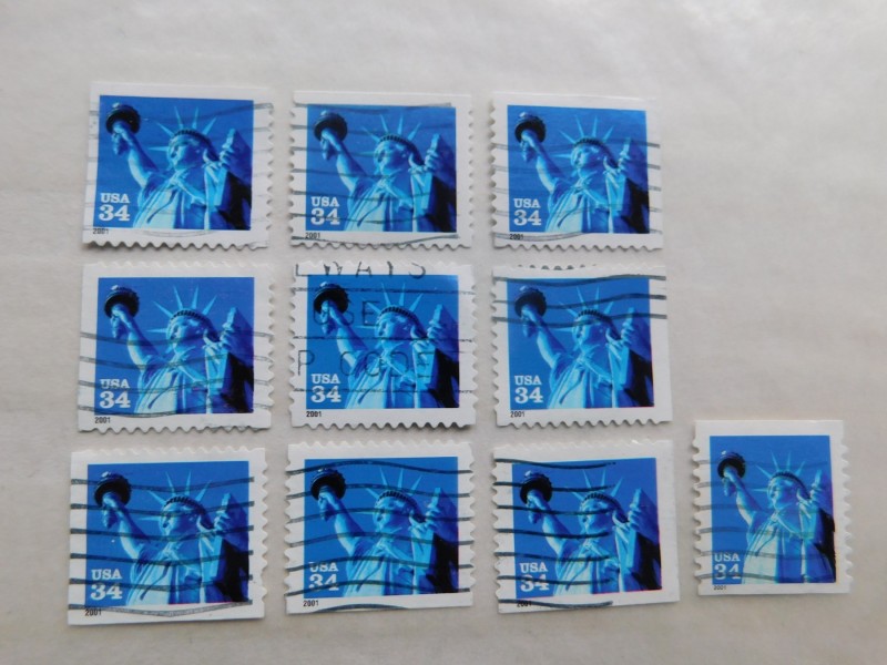 USA 2001 KOMPLET SERIJA