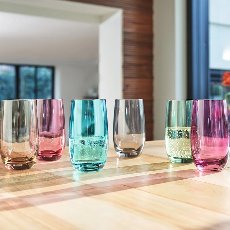 ČAŠE ZA VODU SORA – Drinking glass SORA 390 ml set of 6