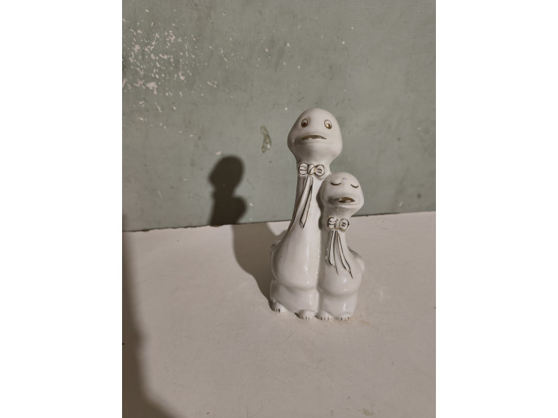 GUSKE PORCELAN-POZLATA FIGURA 14 CM