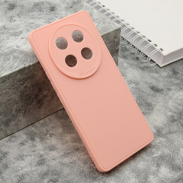 Futrola Soft 3D camera za Honor X9C/Magic 7 lite pink