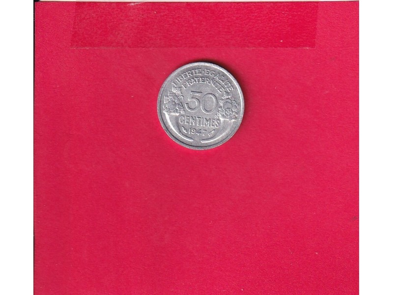 francuska 1947 50 cen.