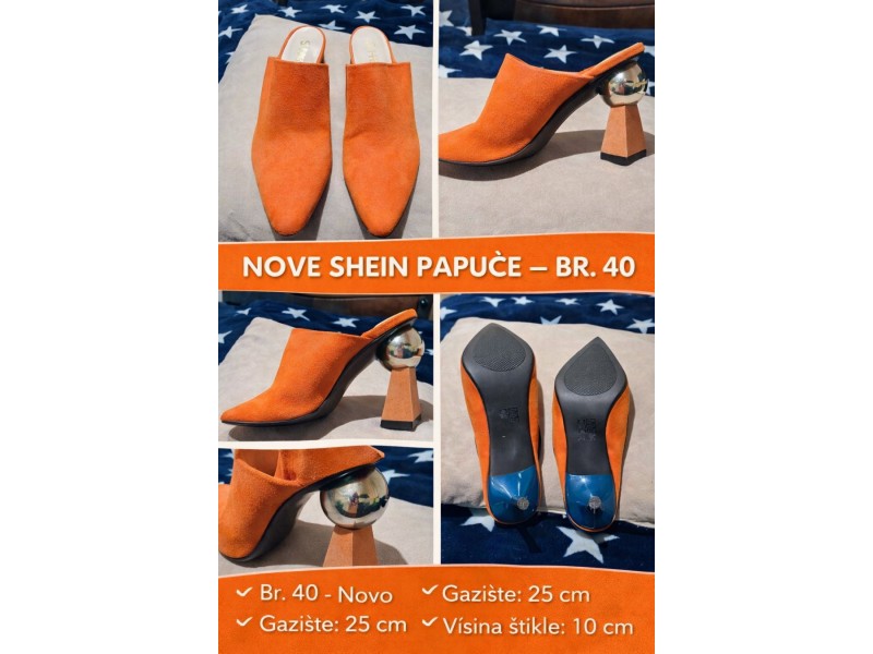 SHEIN papuče – potpuno nove