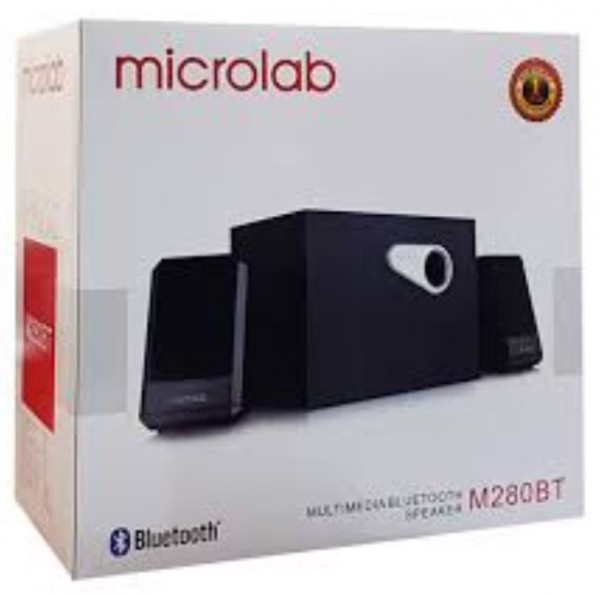 Microlab M280BT Aktivni drveni zvucnici 2.1 42W RMS(26W, 2x8W) SD, USB, BLUETOOTH , 3.5mm