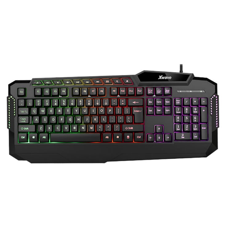 Xwave XL 02 Tastatura gejmerska multimedijalna sa RGB pozad.osvetljenjem,USA