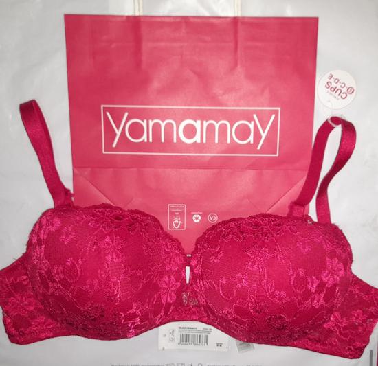 Yamamay crveni cipka brus 90B/85C NOVO!%
