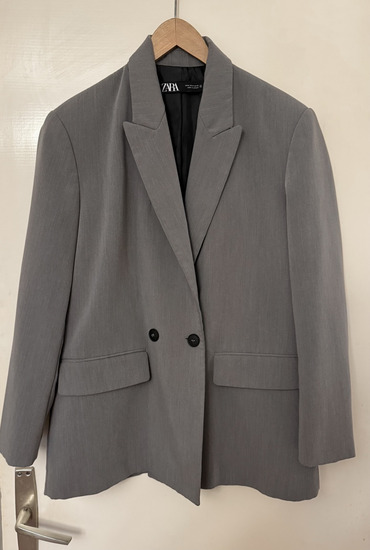 ZARA oversize double breasted blazer | M vel.