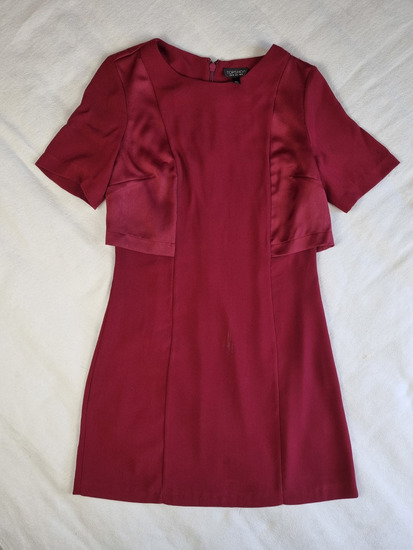 NOVA TopShop bordo haljina