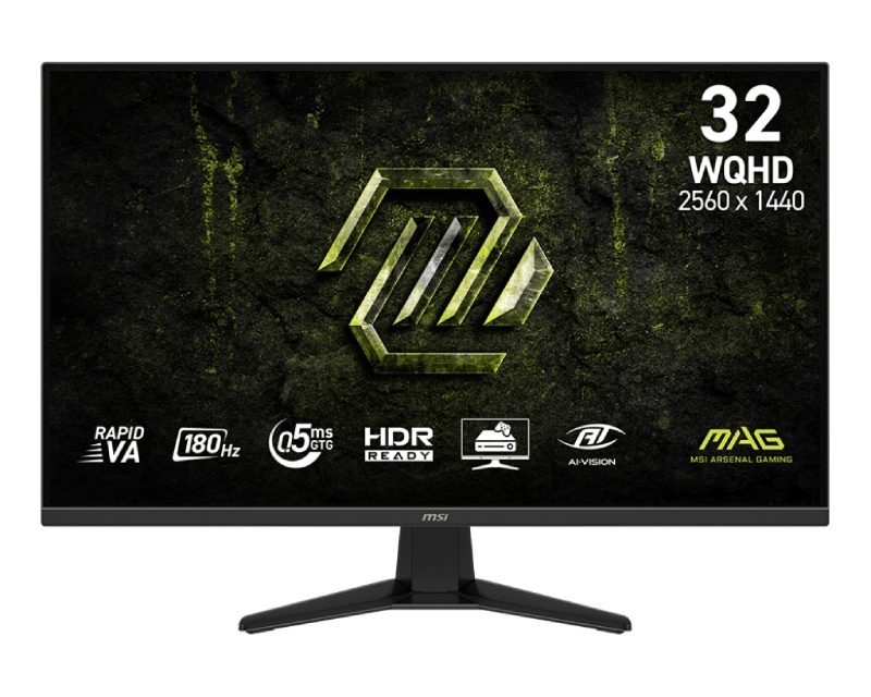 MSI 32 inča MAG 325QF E18V, WQHD 2560x1440 Rapid VA 180 Hz gaming monitor