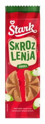 KEKS SKROZ LENJA NAPOLA PITA JABUKA ŠTARK 135G