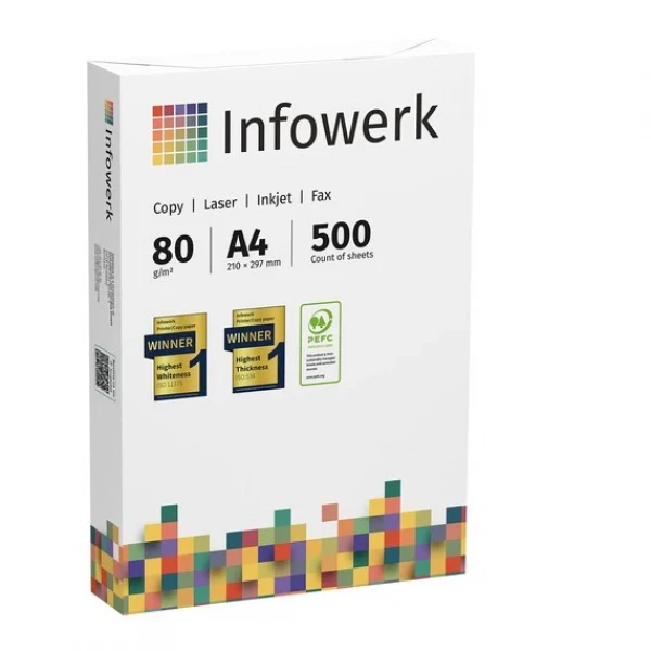 Fotokopir papir INFOWERK A4 70gr 1500