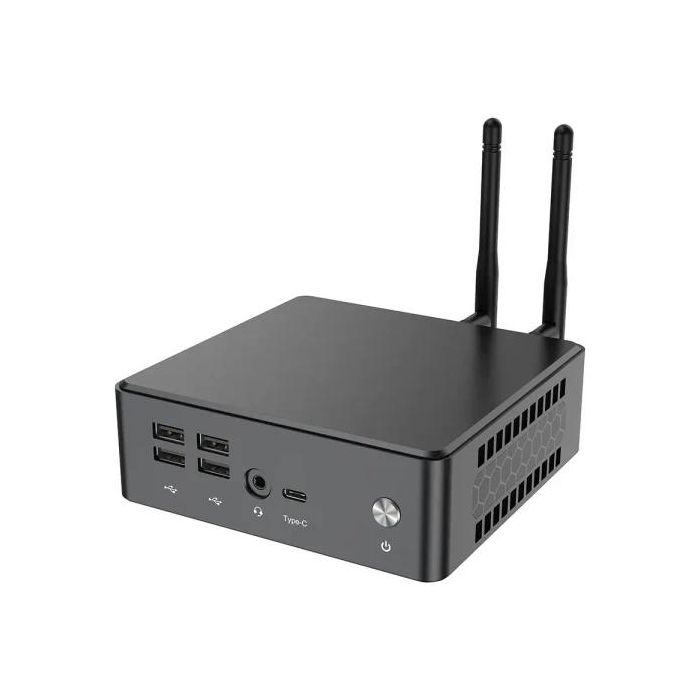 Mini PC Zeus MPI12 Intel i7-1255U 10C 4.7 GHz/DDR4/M.2/LAN/Dual WiFi/BT/HDMI/DP/Tip C power