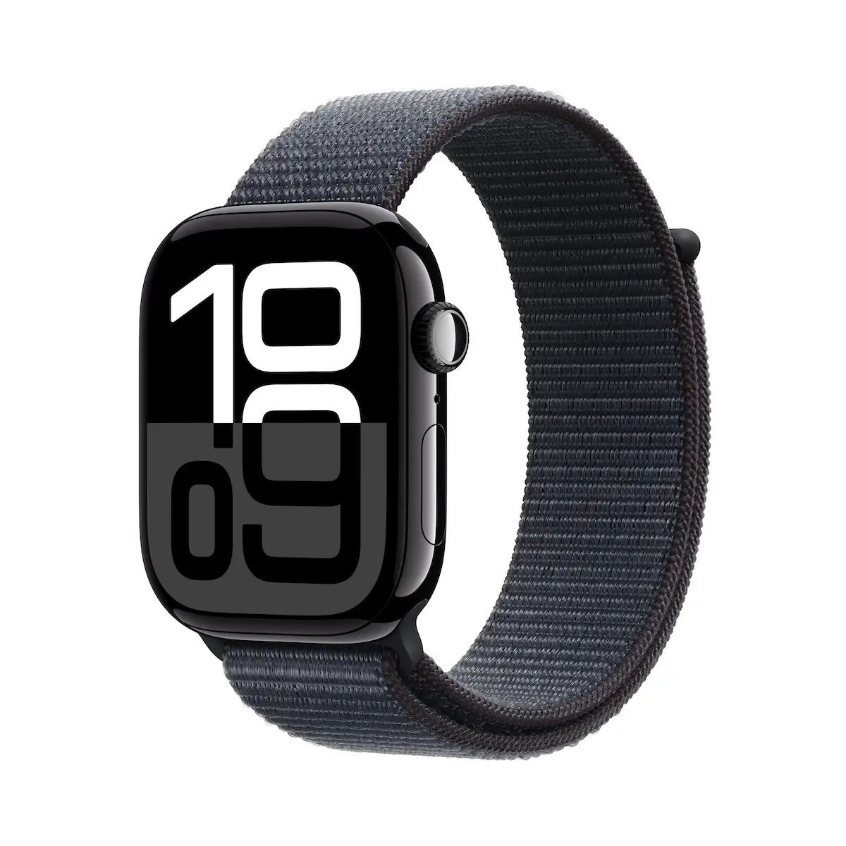 APPLE Series 10 Pametni sat, 42mm, GPS, Aluminijumsko kućište, Sport Loop, Crni