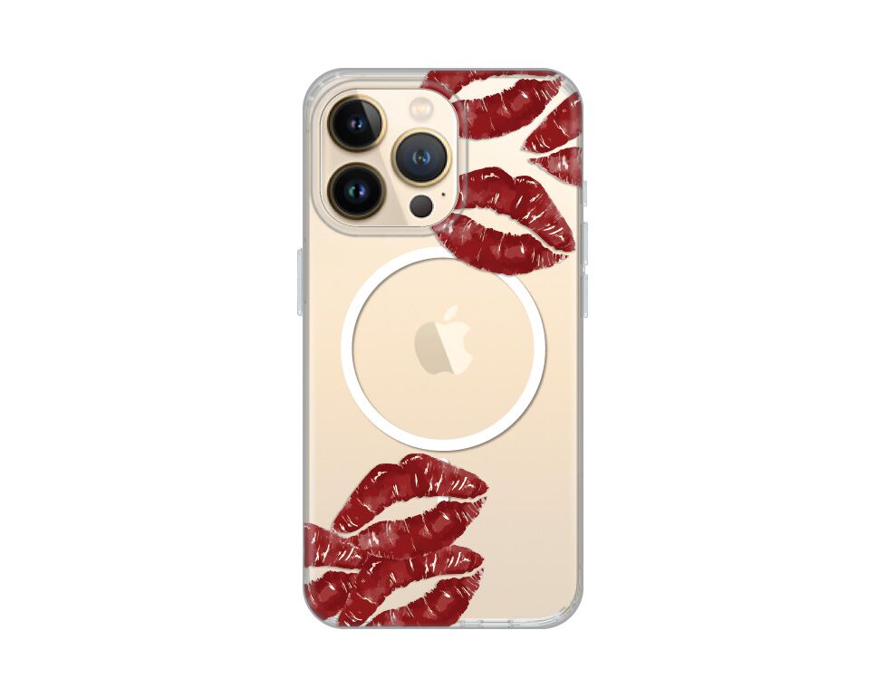 Futrola print Magsafe - iPhone 13 Pro Kisses