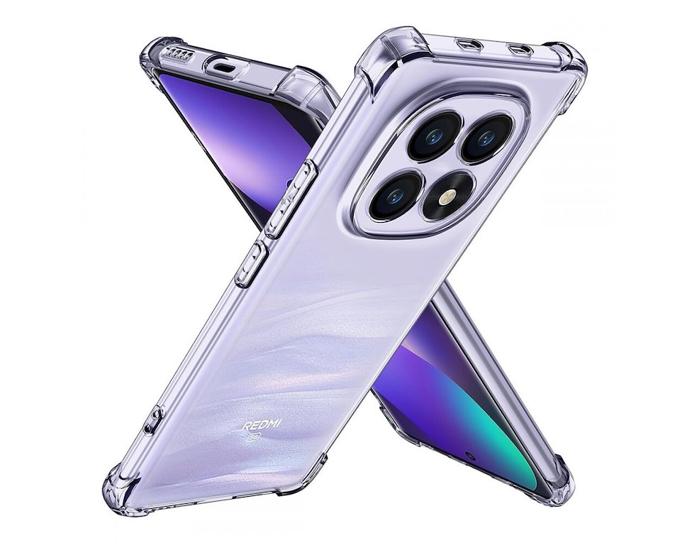 Futrola Transparent ice Cube - Xiaomi Redmi Note 15 Pro Plus 5G (EU)