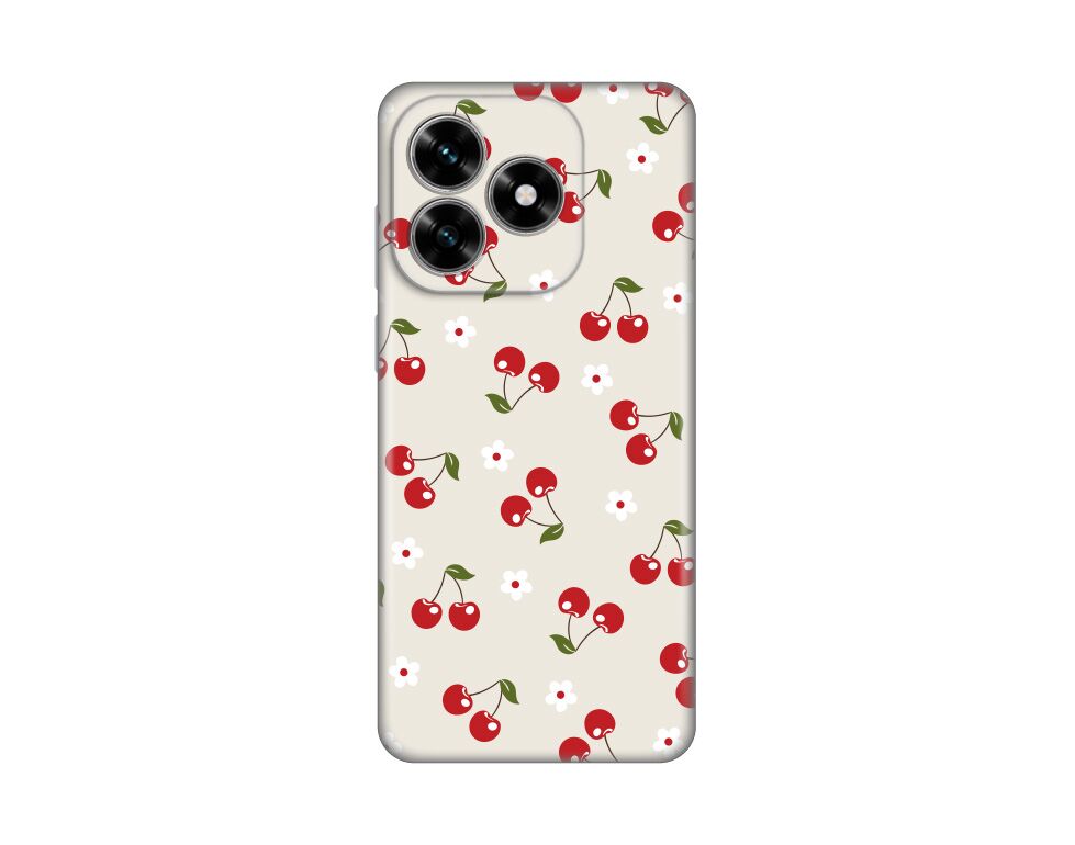 Silikonska futrola PRINT - Huawei Honor X5c Plus Cherry and Flowers