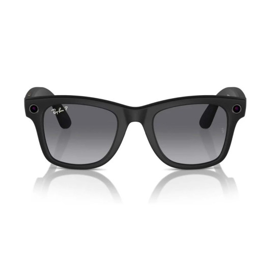 Ray-Ban Meta Wayfarer Mat Crna Polarizovane Gradijent Grafit