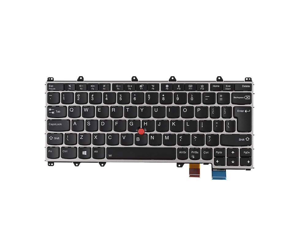 Tastatura - laptop Lenovo ThinkPad X380 Yoga sivi frejm veliki enter