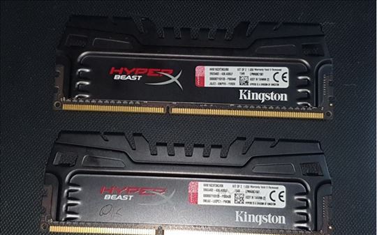 Kingston Hyperx 2x4gb DDR3 8gb desktop memorIJA