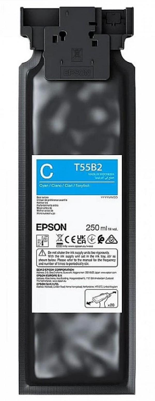 EPSON T55B200 UltraChrome DG2 cyan kertridž