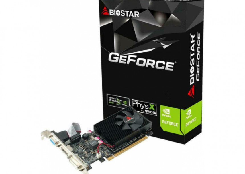 SVGA Biostar Geforce GT730 4GB GDDR3 128bit, VN7313TH41