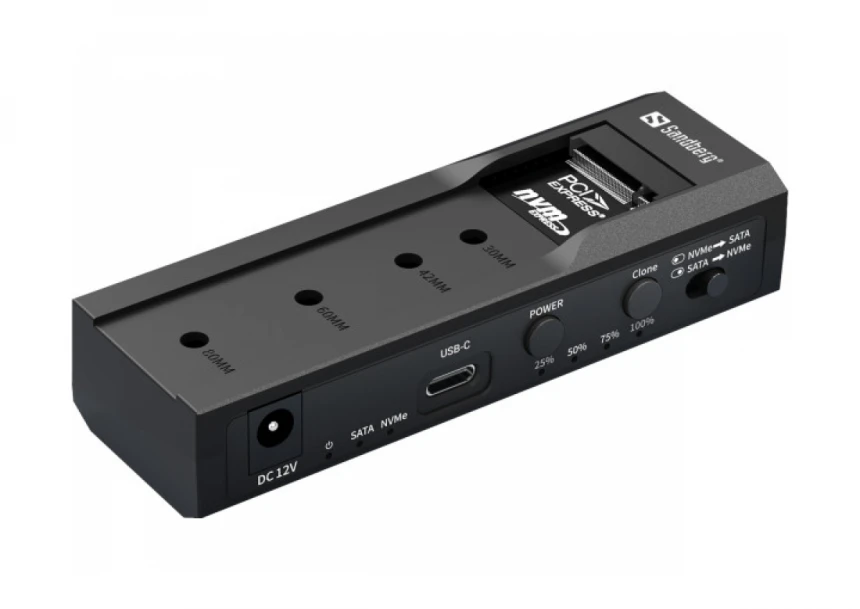 USB Docking Sandberg M2 + NVMe + SATA 136-49