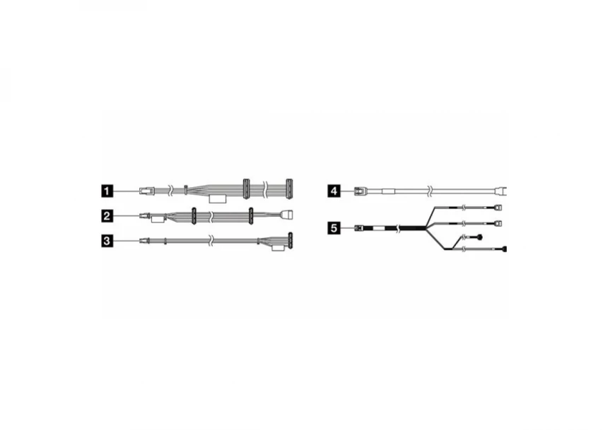 SRV DOD LN ST50/ST45 V3 Internal Drive Cable Kit