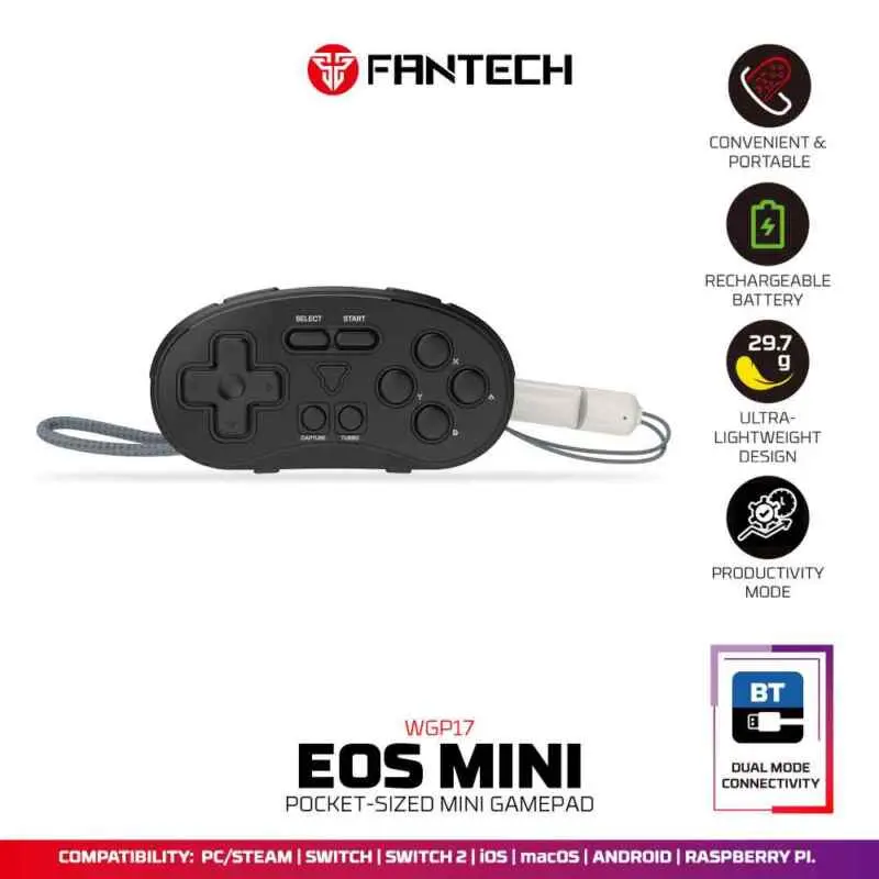 Joypad Bežični Fantech WGP17 Eos mini crni