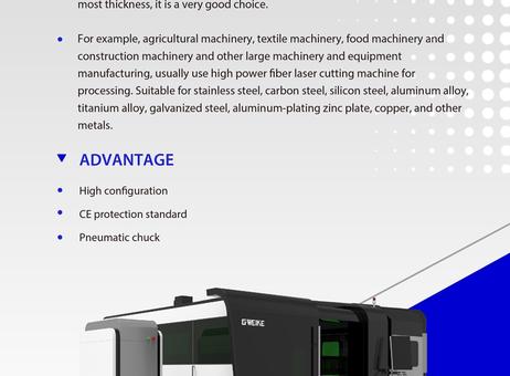 6 kW vlaknasti laser za sečenje – GWEIKE LF4020GAR + CNC presa-presa 250 tona – 3200 mm – DELEM DA66T – GWEIKE GWK-25032-DA66T-4+1