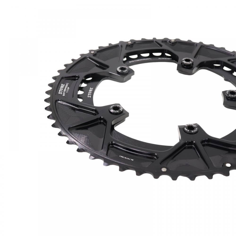 STONE chainrings 48 33T 110 bcd NOVO