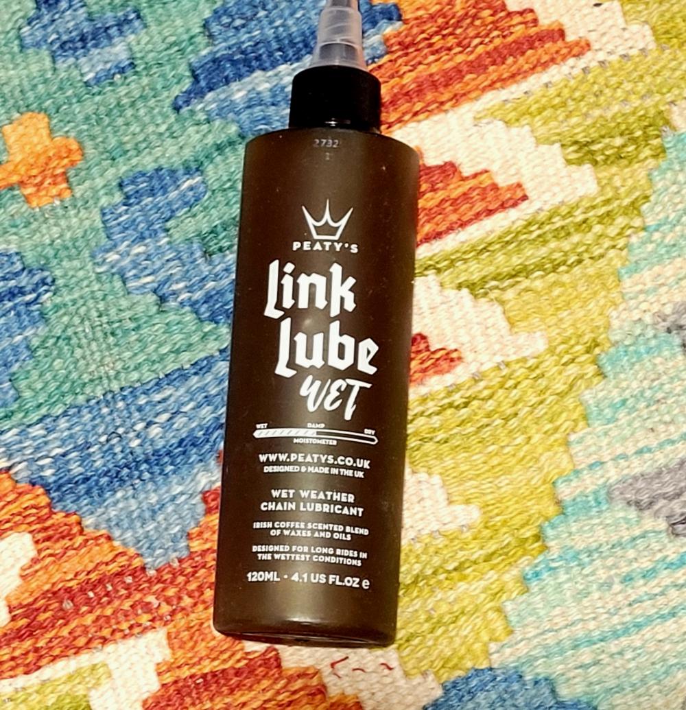 Peatys link lube Wet