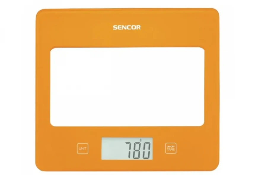 Kuhinjska vaga Sencor SKS 5033OR/narandžasta/do 5kg