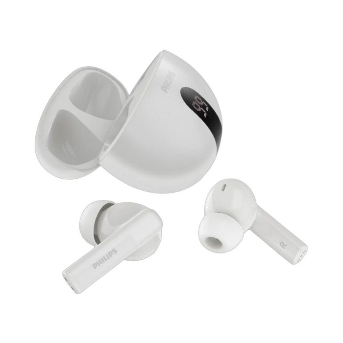 Slušalice Philips TAT2520 (TAT2520WT/00) / Bluetooth 5.4 / Bežične / ANC / White / Bubice