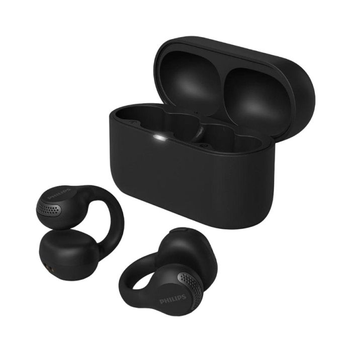 Slušalice Philips Open-Ear Bone Conduction TAQ2000BK/00/ Bluetooth / Wireless / Black / Bubice