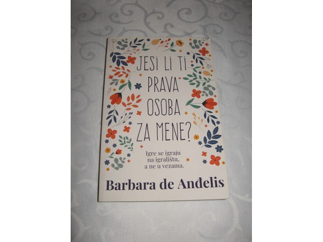 Jesi li ti prava osoba za mene - Barbara de Anđelis