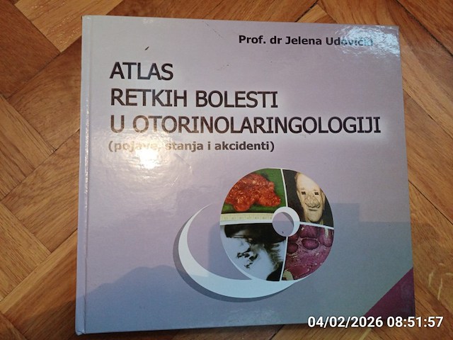 UDOVIČKI, ATLAS RETKIH BOLESTI U OTORINOLARINGOLOGIJI