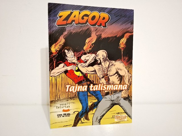 Zagor Tajna talismana Veseli četvrtak broj 37