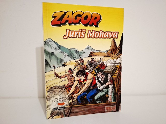 Zagor Juriš Mohava Veseli četvrtak broj 24