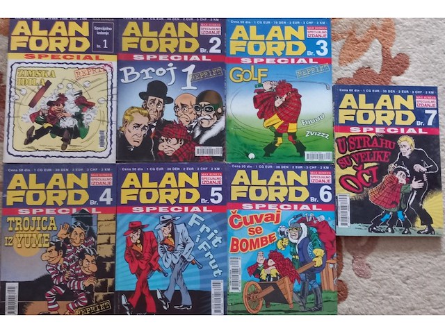 Alan Ford 7specijal stripova