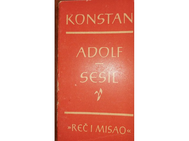 ADOLF SESlI Konstan