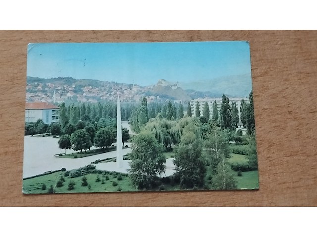 Doboj - Spomenik - Bosna - Putovala 1965.g -