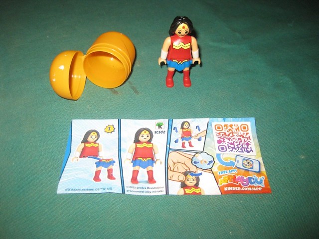 Kinder Surprise - DC Playmobil (2025) Wonder Woman
