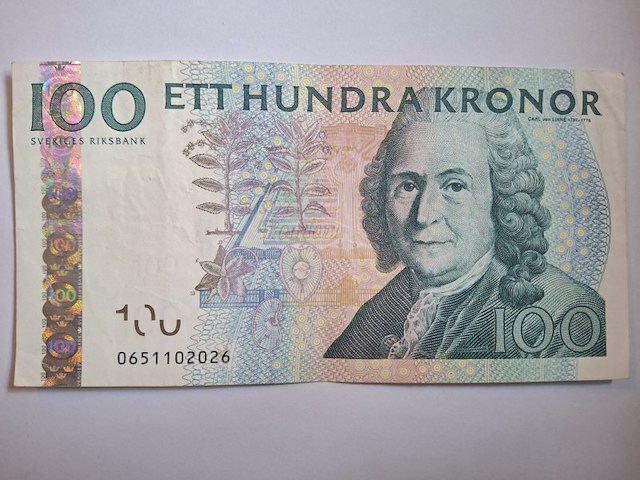 100 kruna ŠVEDSKA