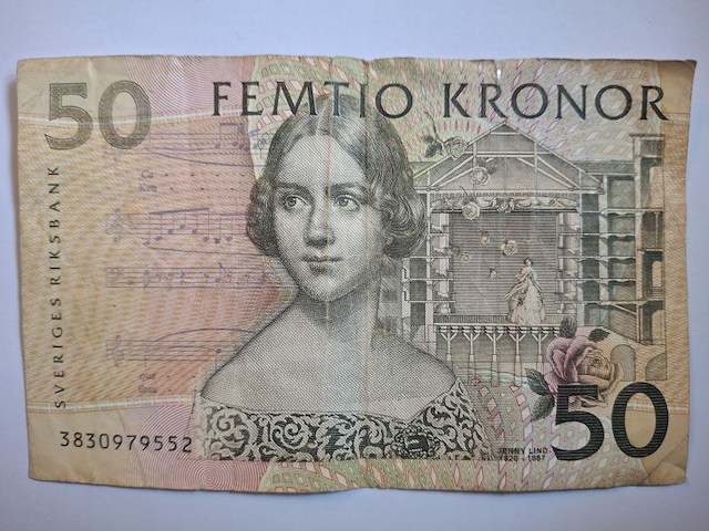 50 kruna ŠVEDSKA